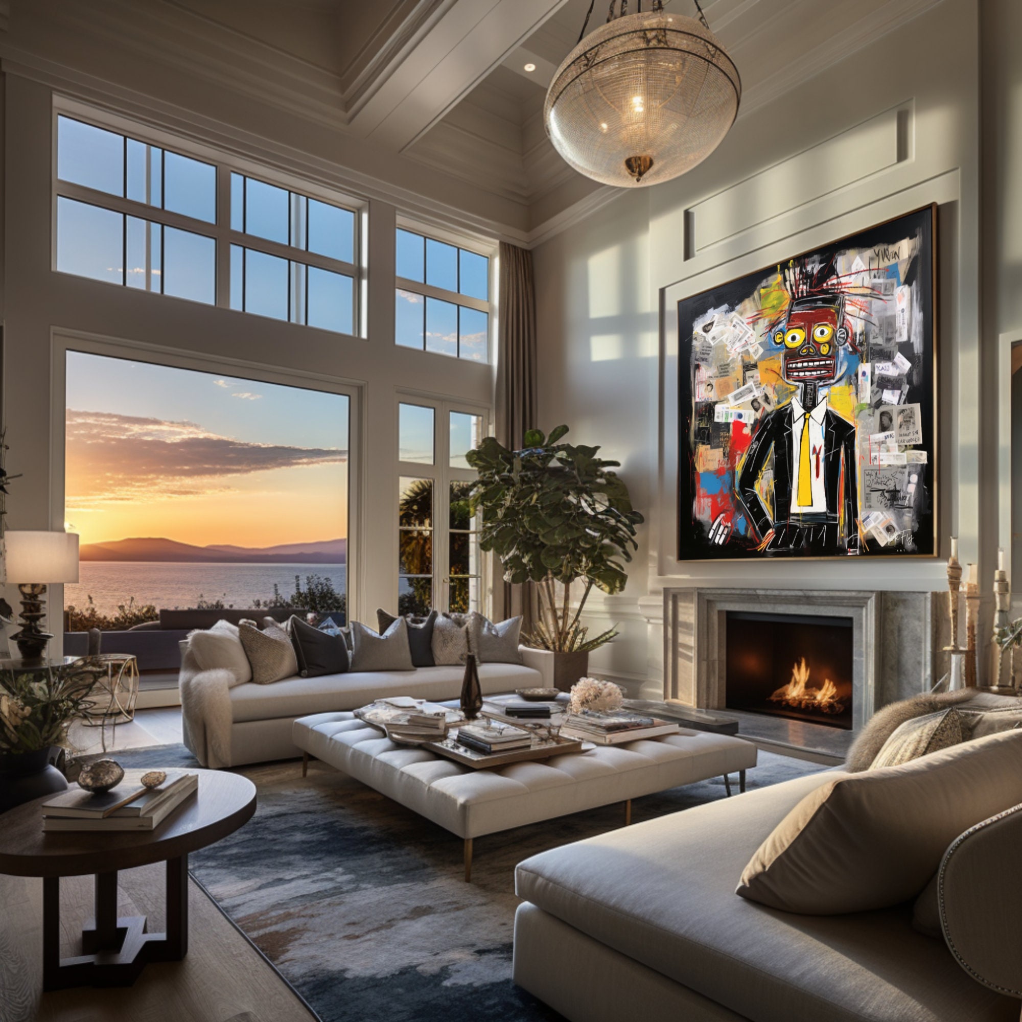 Business as Usual Abstract Art Digital Art Print Wall Art Poster ...