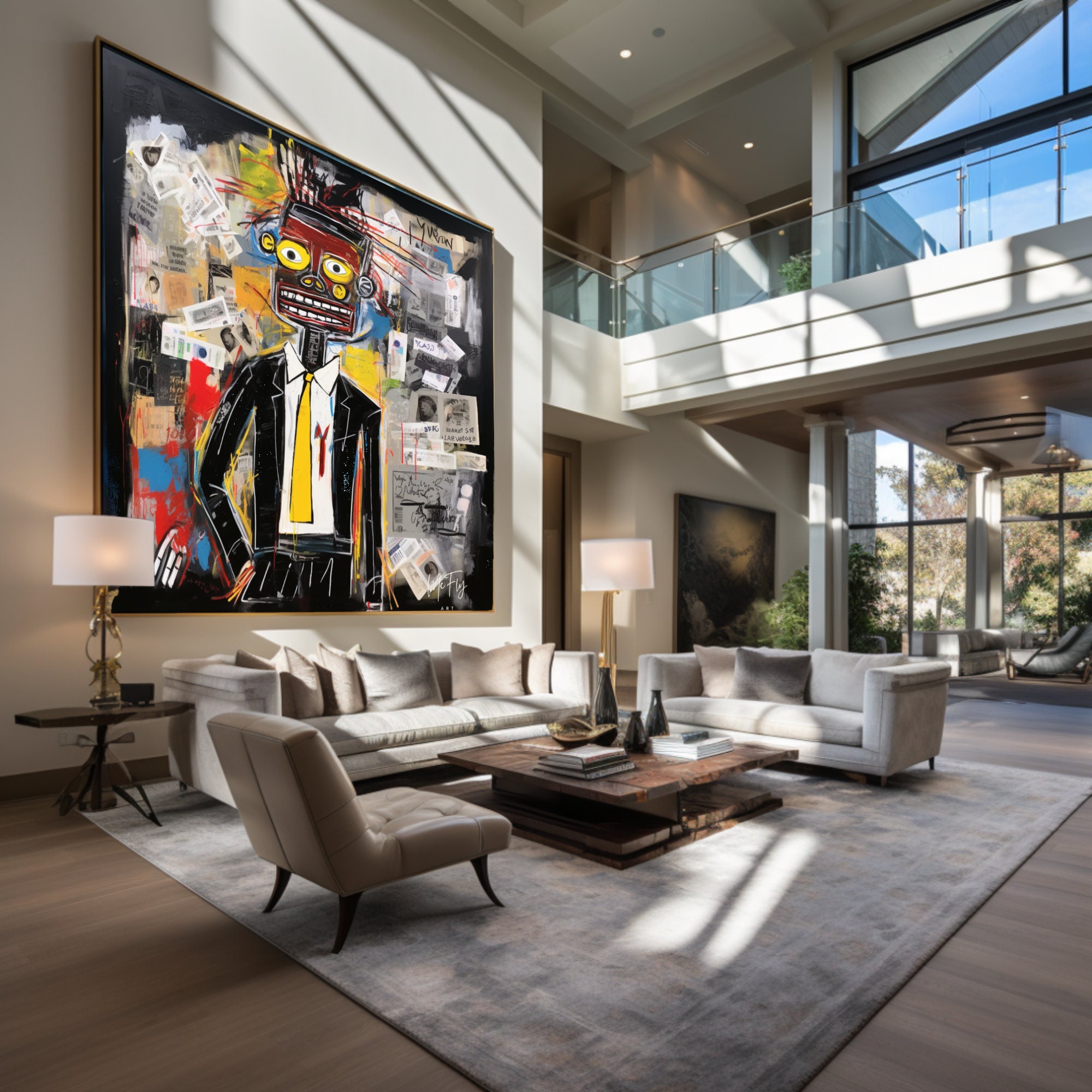 Business as Usual Abstract Art Digital Art Print Wall Art Poster ...