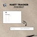 Habit Tracker Notion Template, Simple Notion Dashboard, All in One ...