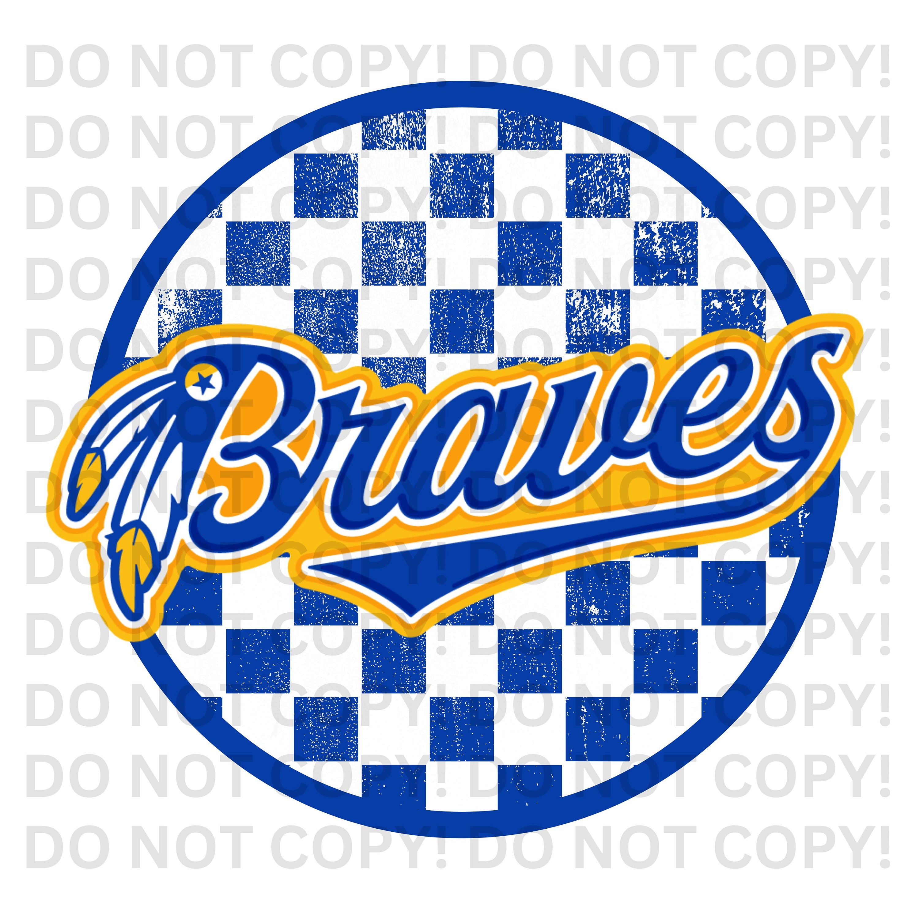 Braves Mascot Digital Download PNG, Community Team Logo, High ...