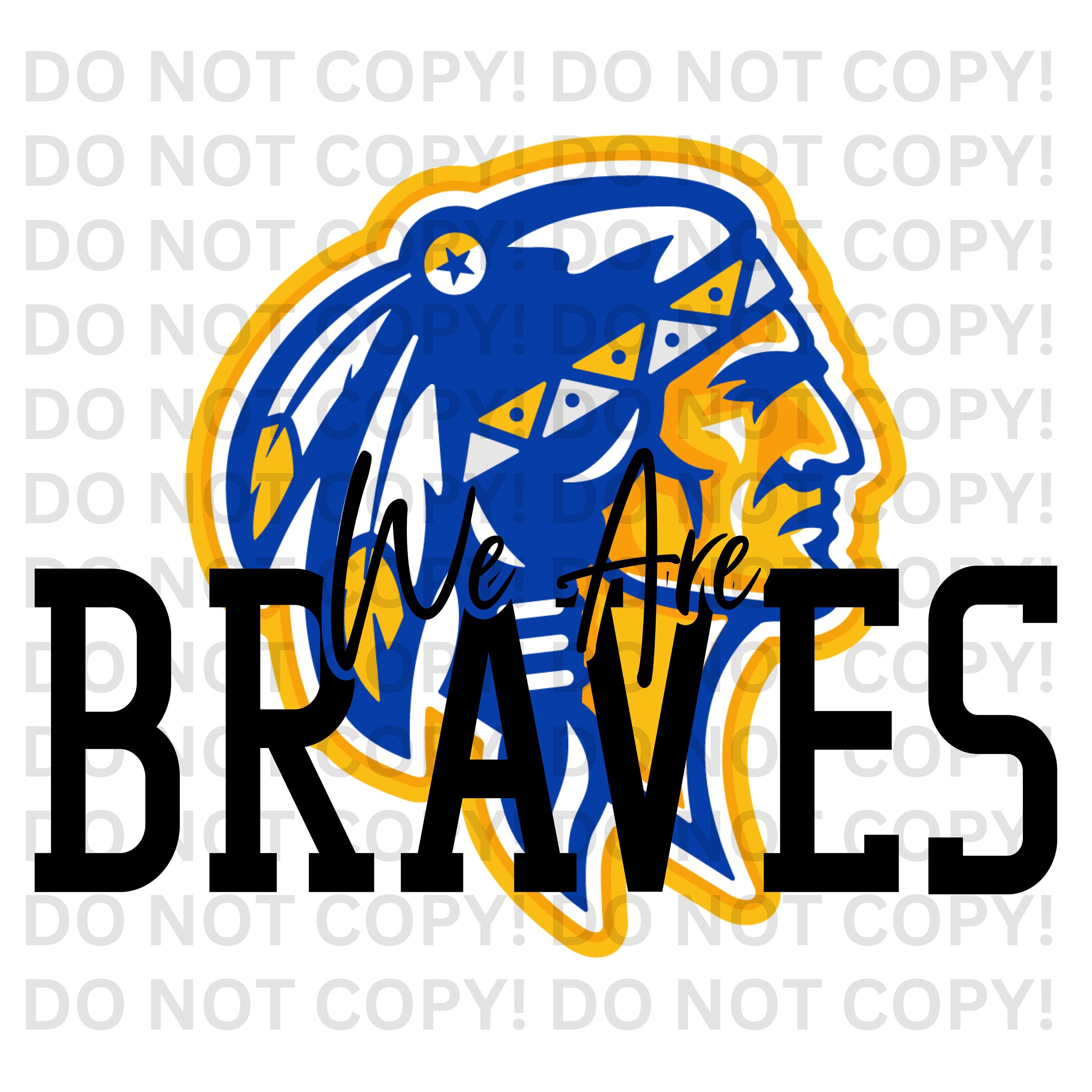 Braves Mascot PNG: Team Logo Printable Art (digital Download) - Etsy