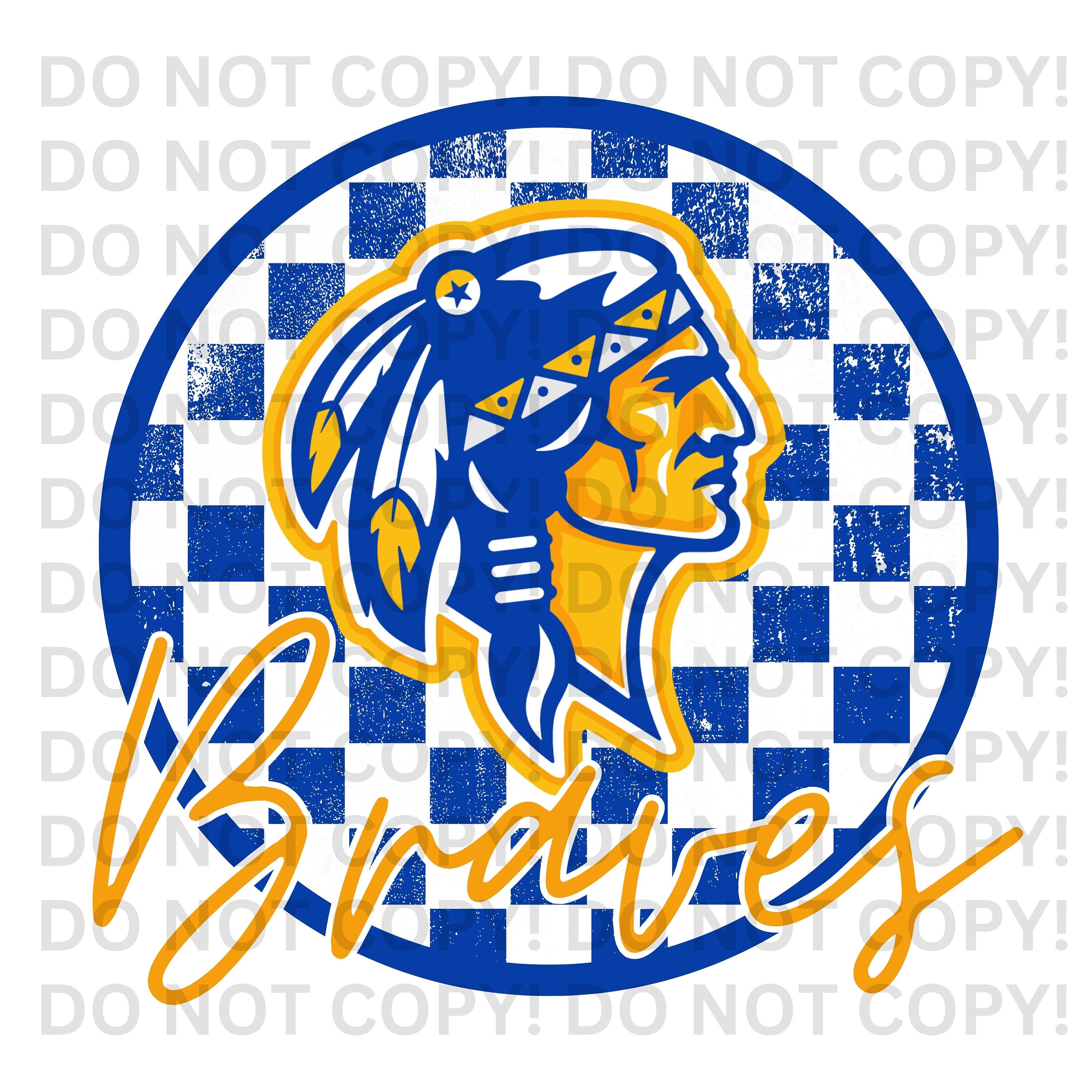 Braves Mascot PNG: Community Team Logo (digital Download) - Etsy