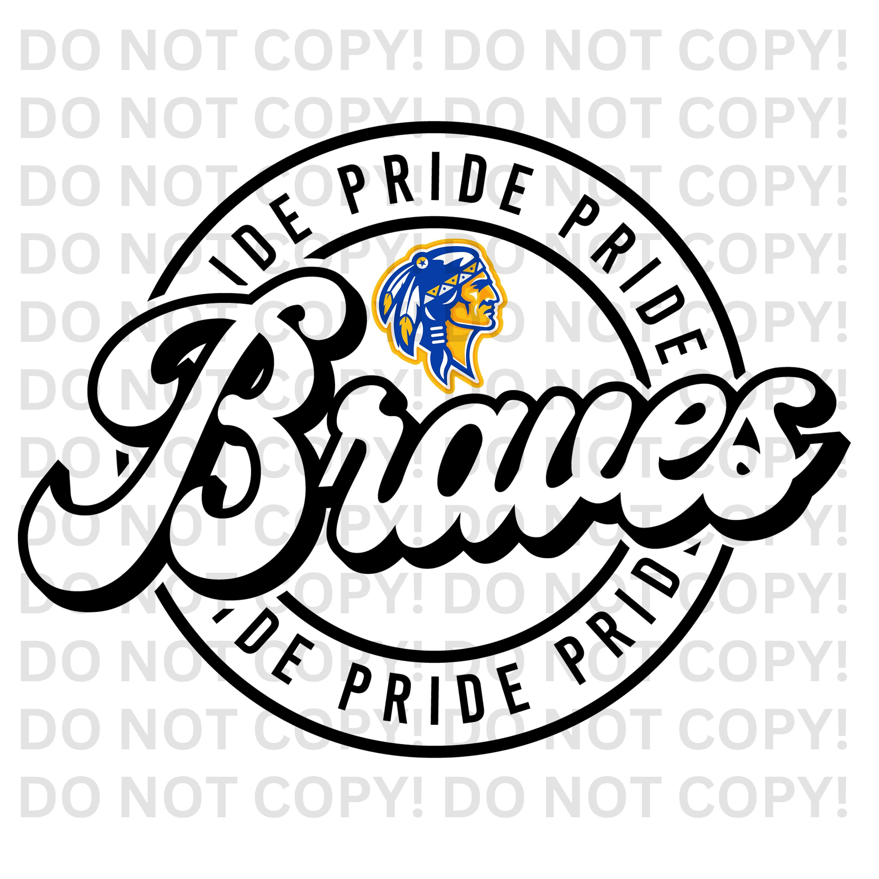 Braves Mascot PNG: Team Logo Printable Art (digital Download) - Etsy