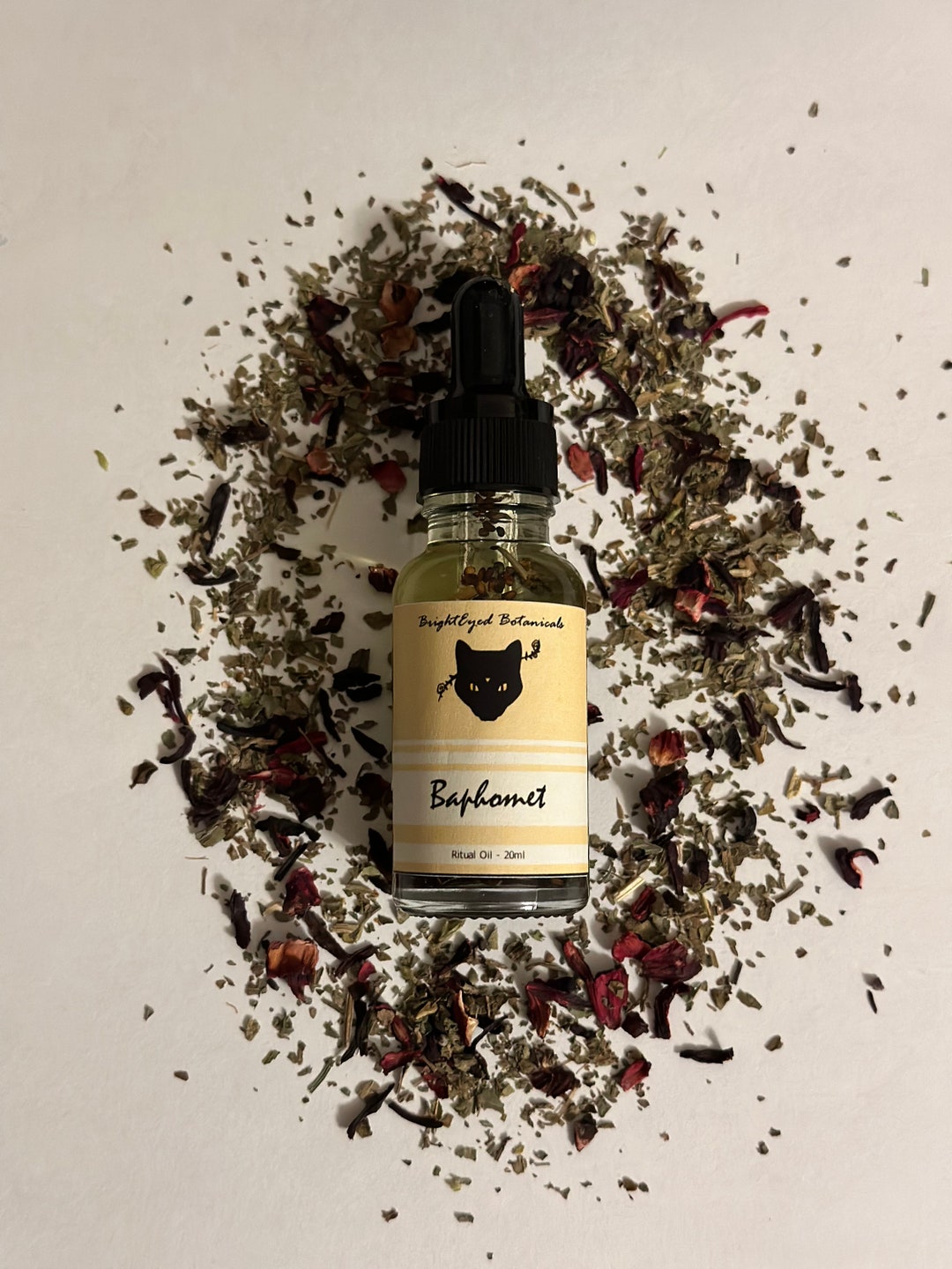 Baphomet ritual Oil Wisdom, Courage, Balance, Magic - Etsy