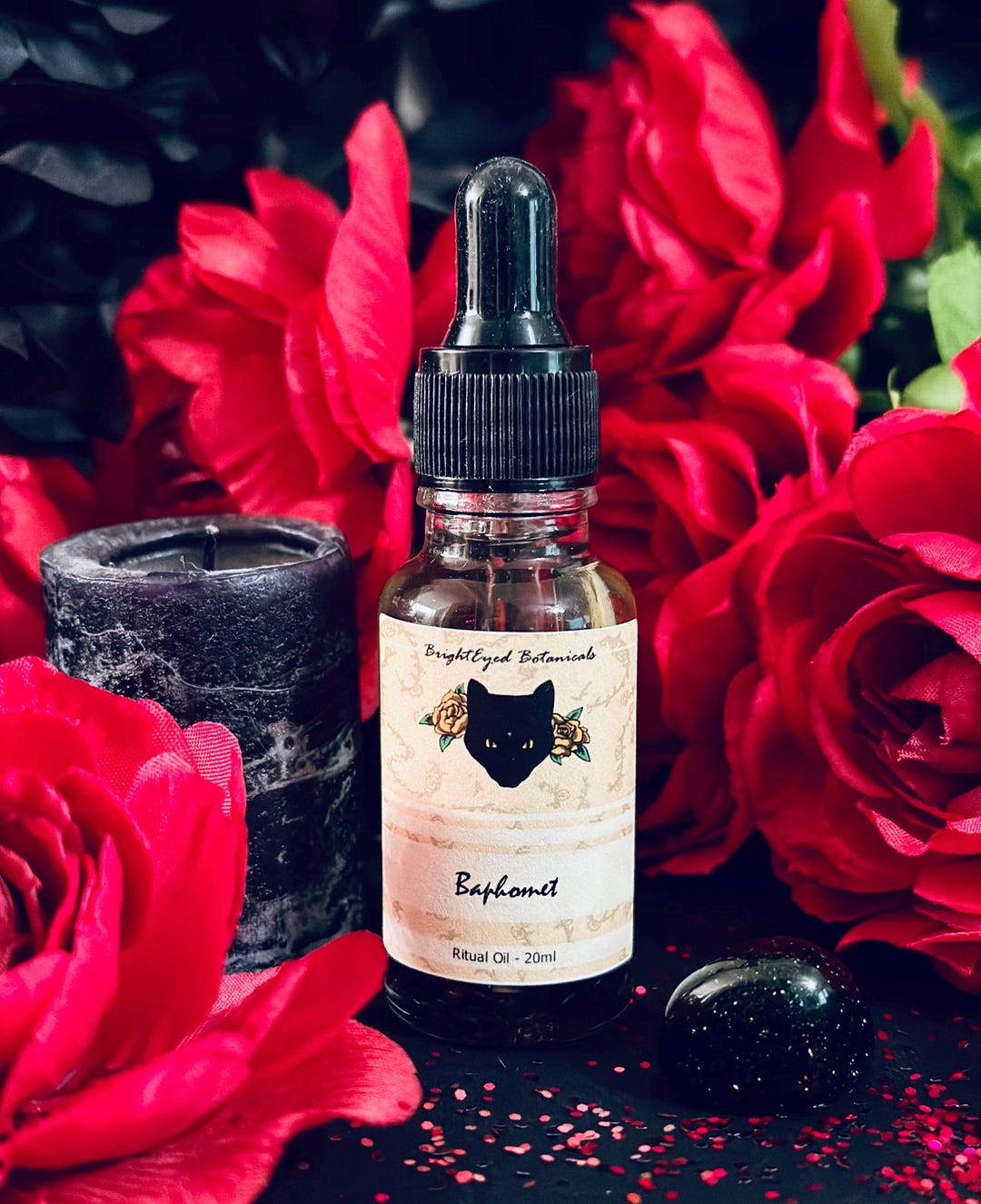 Baphomet -ritual Oil- Wisdom, Courage, Balance, Magic - Etsy