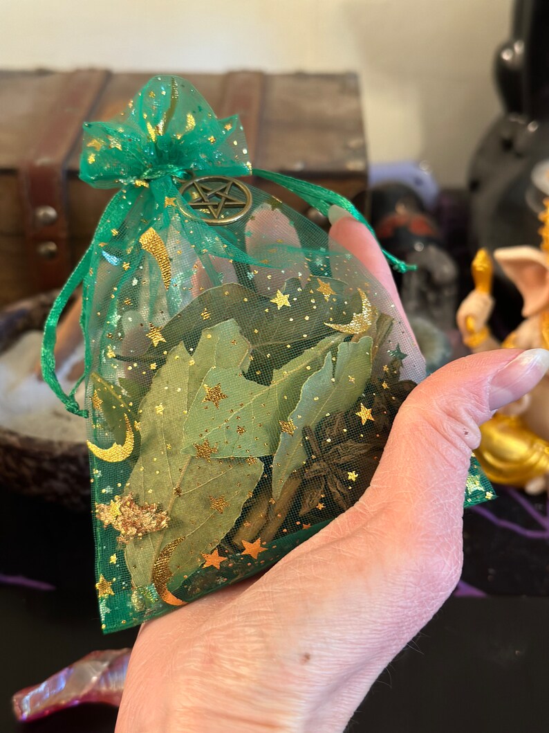 Money Draw -spell Bag- Good Luck, Wealth - Etsy