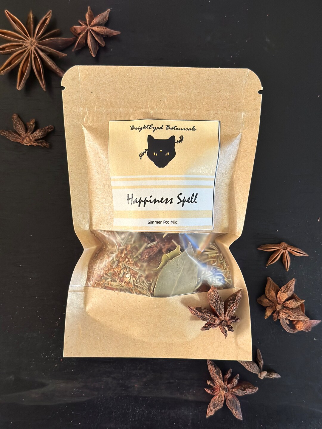 Happiness -simmer Pot Spell- Joy, Success, Cleansing, Mental Clarity - Etsy