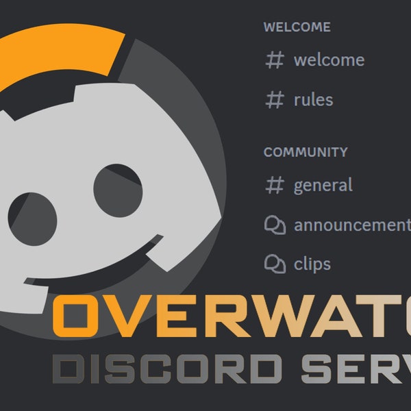 Discord Server Template - Etsy