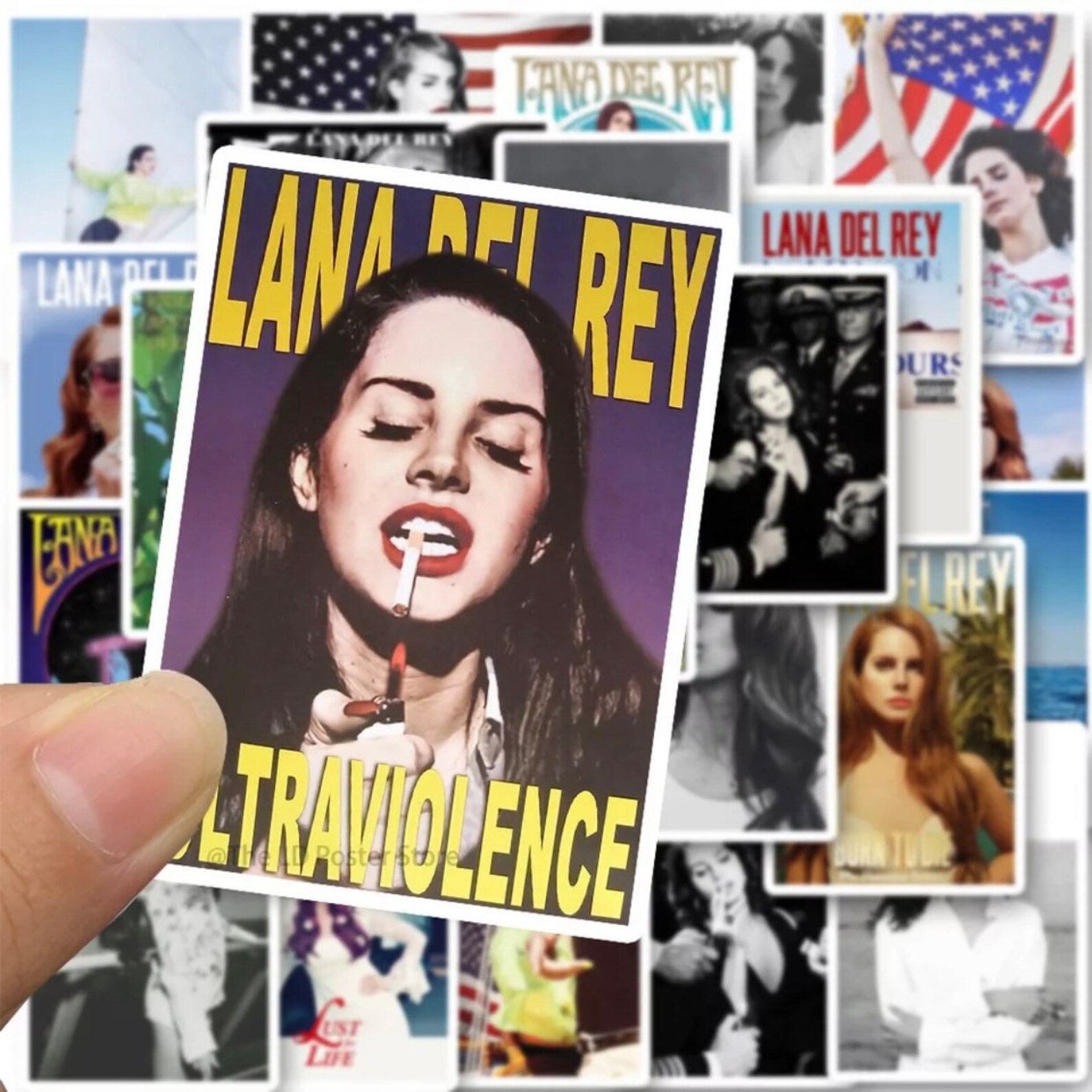25pcs Lana Del Rey Sticker Pack Born to Die Honeymoon - Etsy