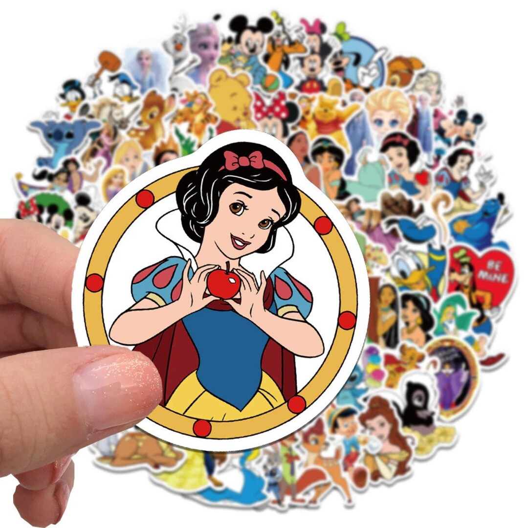 10/50/100 Disney Sticker Pack for Movie Fans Waterproof Decal - Etsy