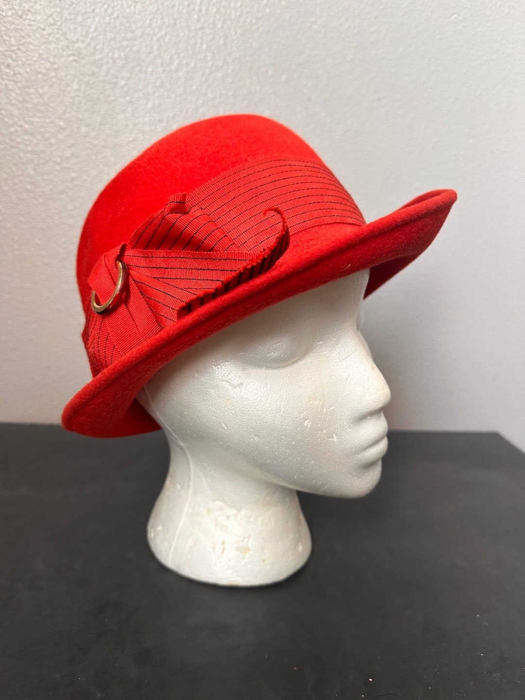 Womens Bucket Felt Hat - Etsy