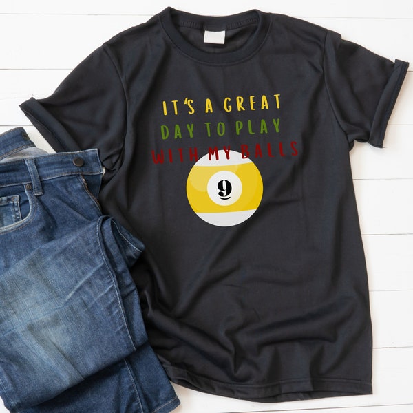 9 Ball Shirt - Etsy