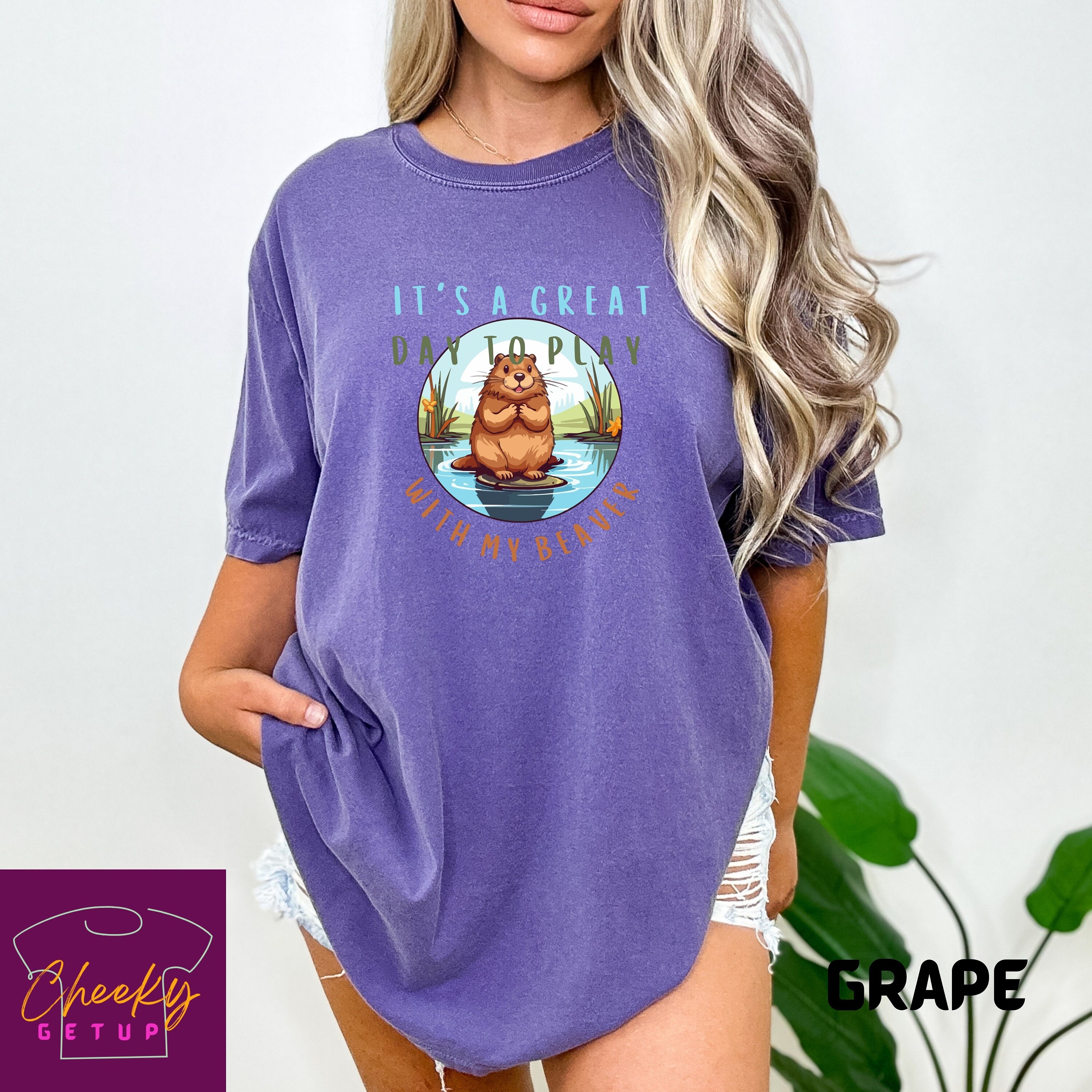 Funny Animal Shirt, Funny Beaver Shirt, Animal Lover Tshirt, Beaver ...