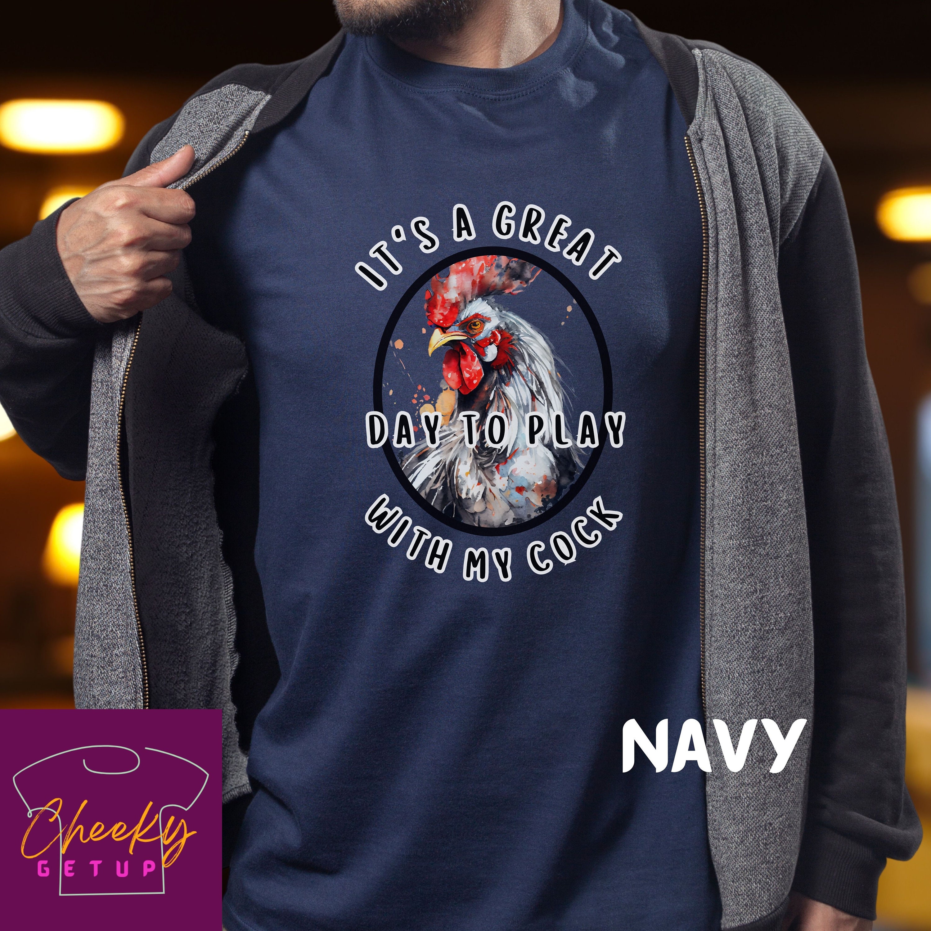 Funny Farmer Gift, Funny Farmer Shirt, Funny Rooster Tshirt, Gift for ...