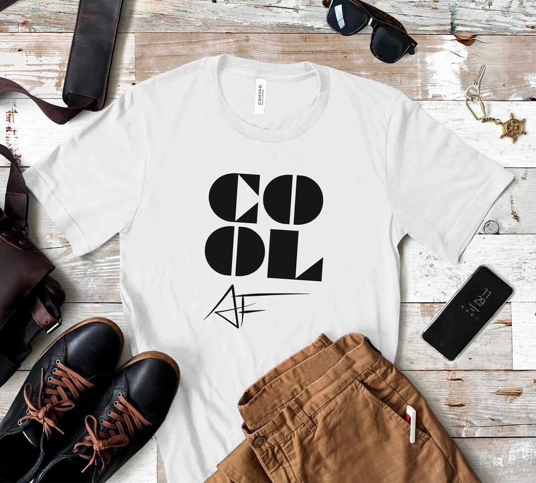 Cool AF T-shirt, Unisex Jersey Tee - Etsy