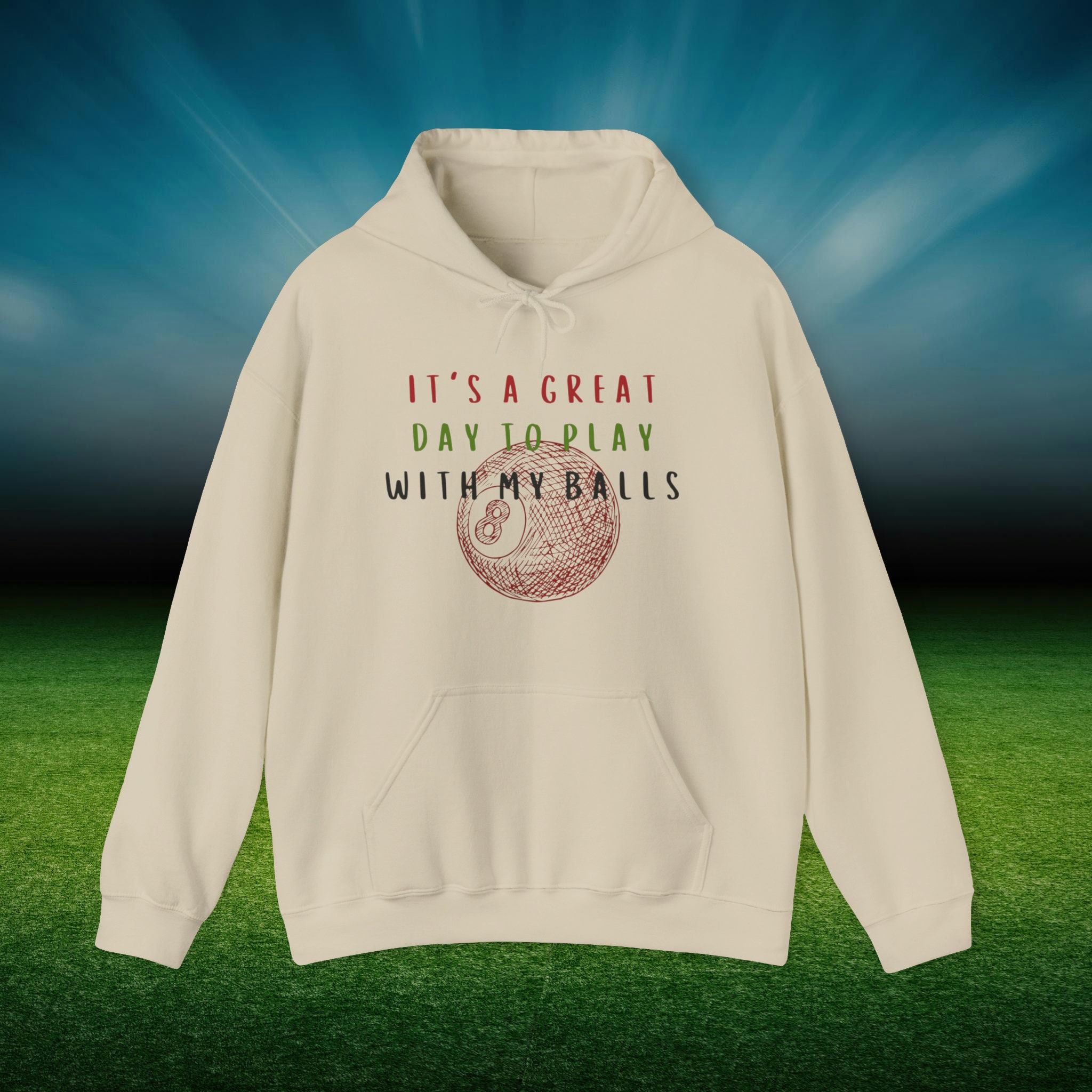 Funny Billiards Hoodie, Eight Ball Hoodie, Funny Sports Shirt ...