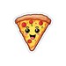 Happy Pizza Sticker - Etsy UK