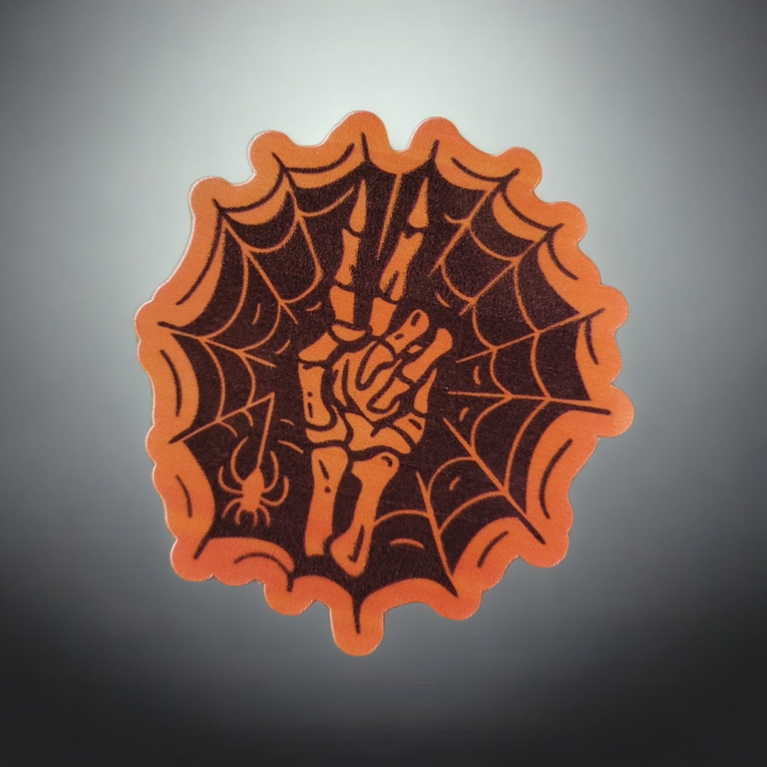 Peace Out Man/waterproof/laminated/spooky Season - Etsy