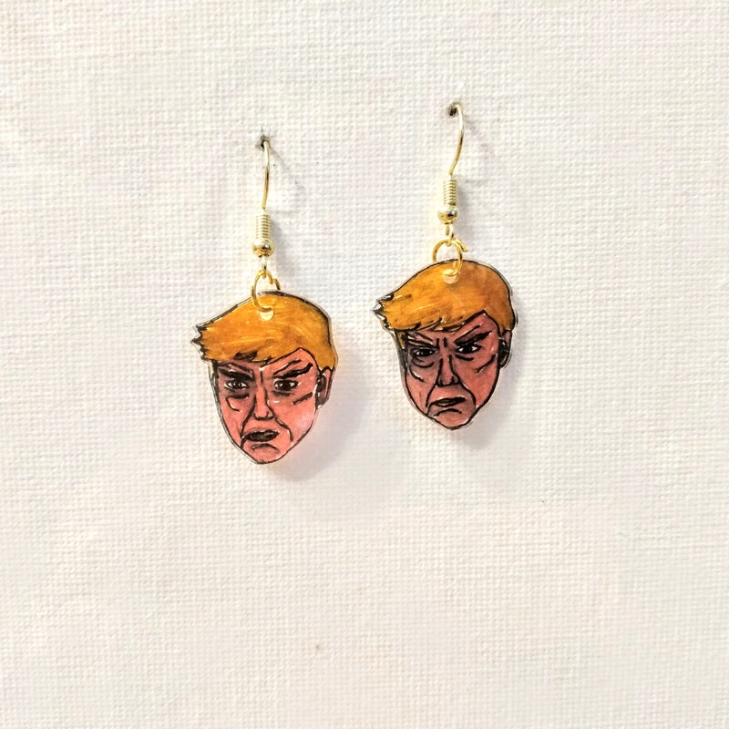 Trump Earrings - Etsy