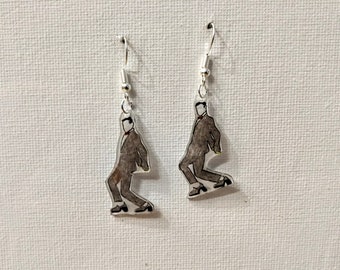 Pee-wee's Big Adventure Pee-wee Herman With Red Bike Dangling Earrings ...