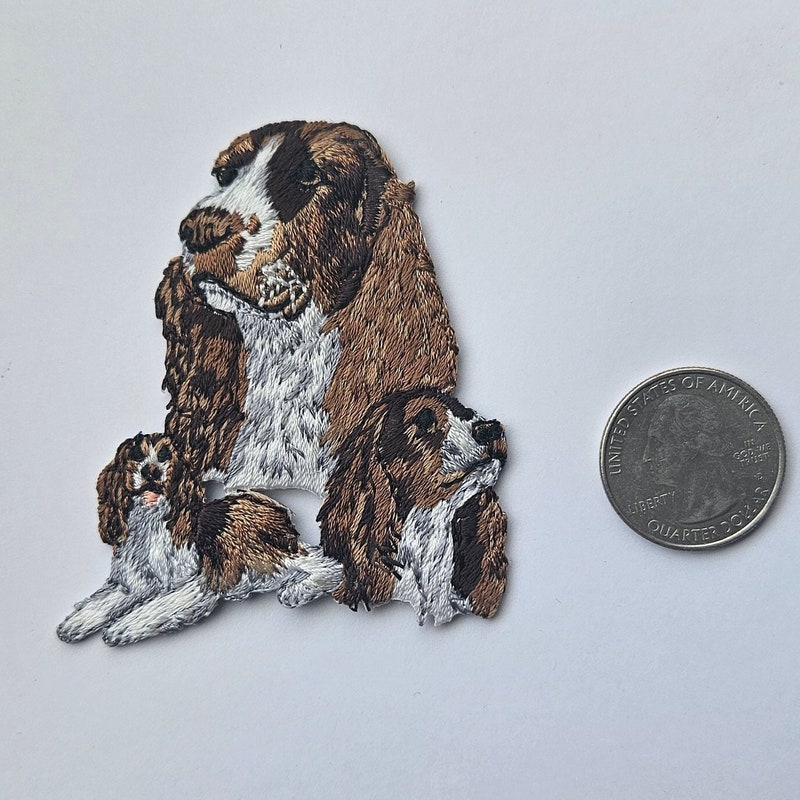 Dog Spaniel Applique - Etsy