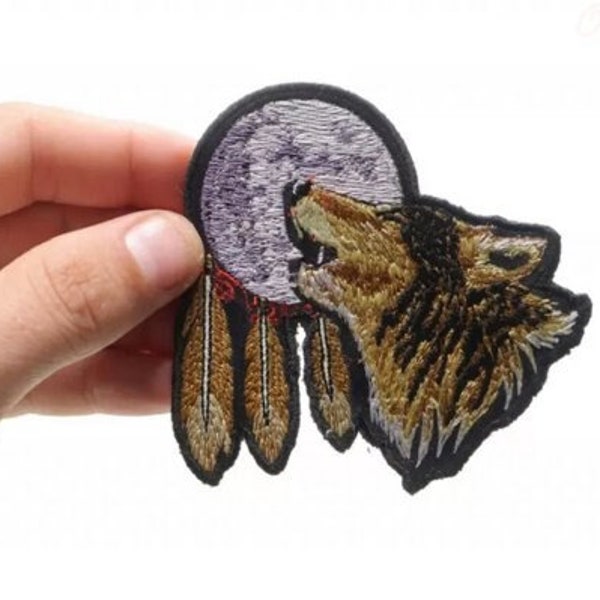 Wolf Applique - Etsy