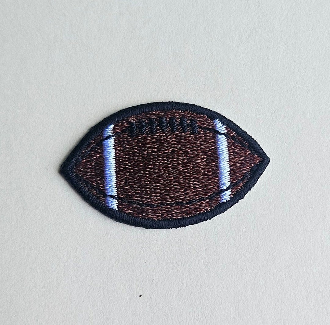 Brown Football- Sports- NFL- Iron on Patch - Embroidered Patch ...