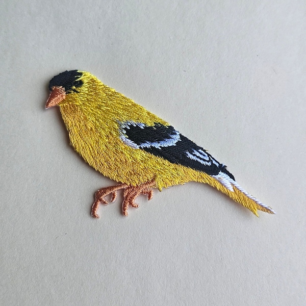 Yellow Finch Bird Fabric - Etsy