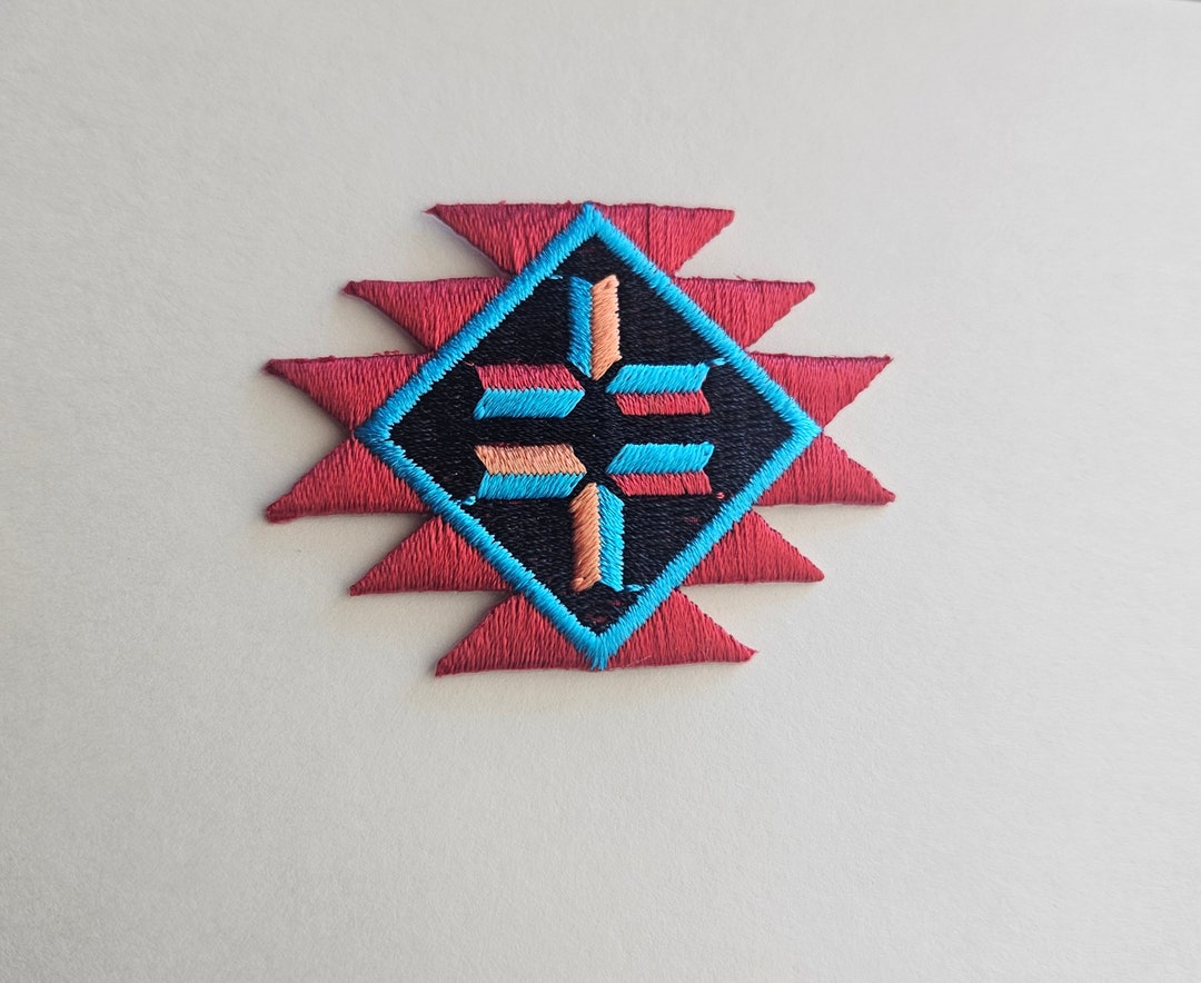 Indian Southwest Patch - Iron on Patch - Embroidered Patch - Applique ...