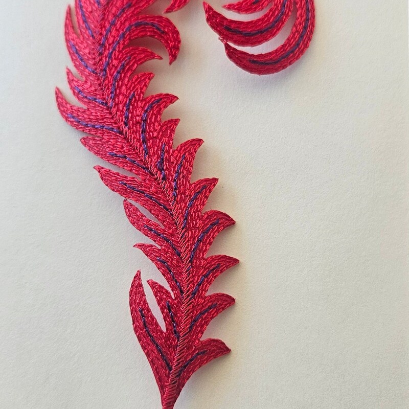 Applique Feather - Etsy
