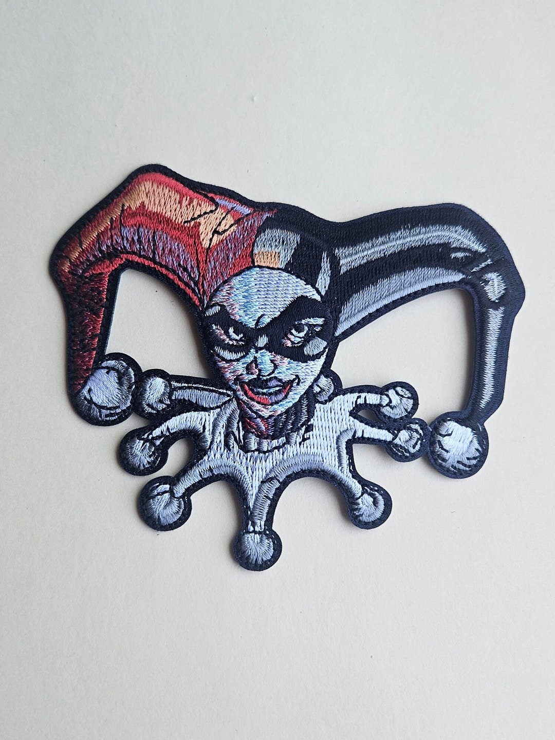 DC Comics Originals Harley Quinn Headshot 4x3.4patch - Iron on Patch ...
