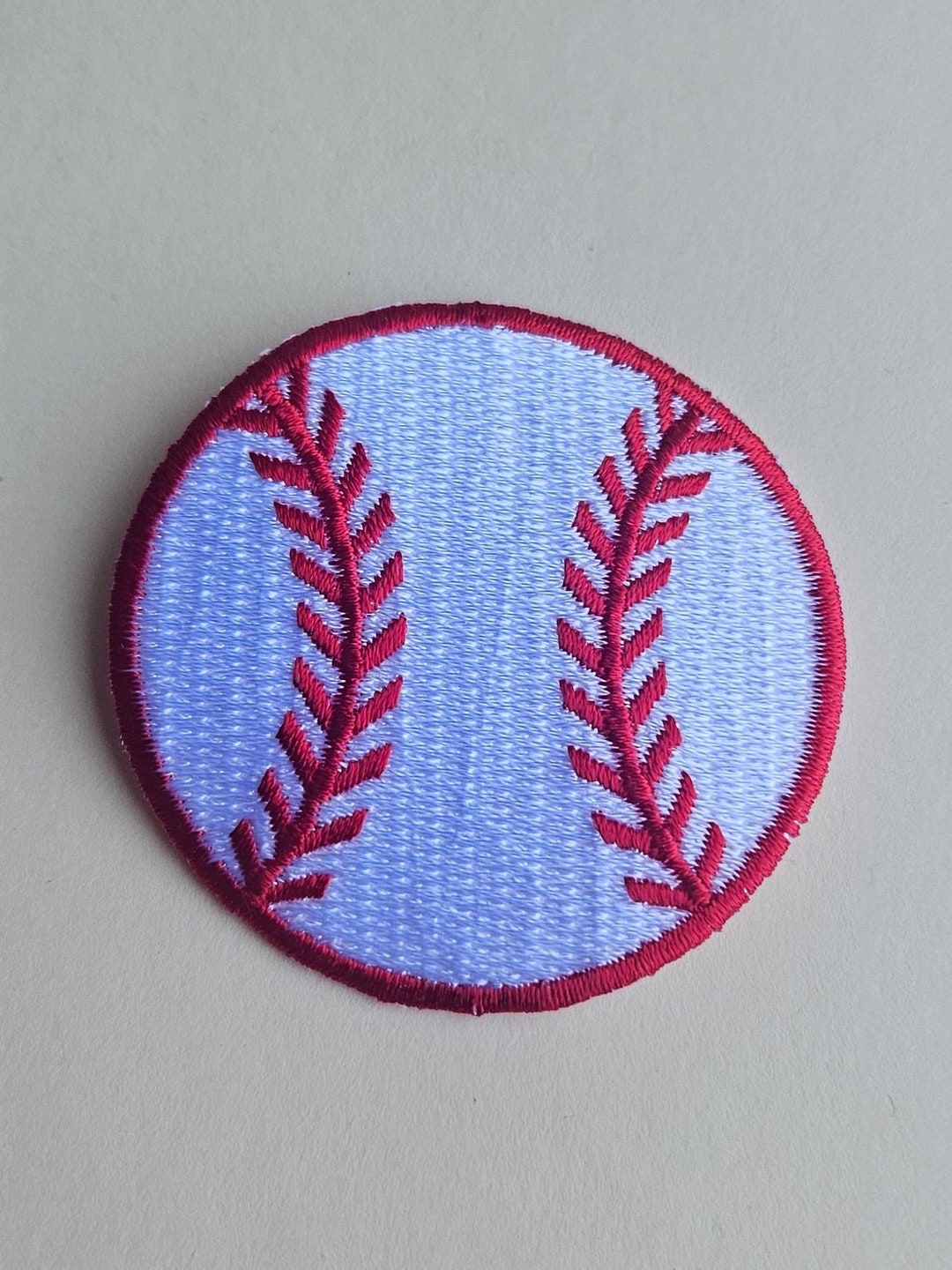 Baseball Patch - Iron on Patch - Embroidered Patch - Applique - Etsy