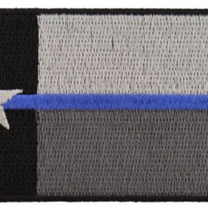 Thin Blue Line Texas State Flag Patch for Law Enforcement - Etsy