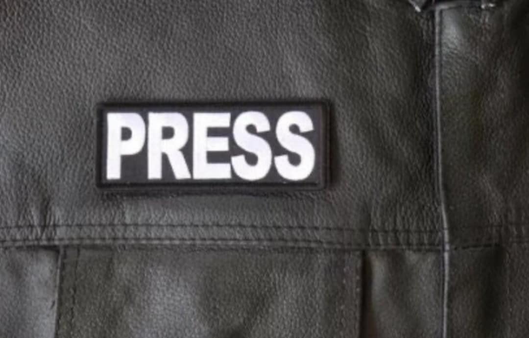PRESS Patch - Iron on Patch - Embroidered Patch - Applique - MEDIA - Etsy