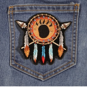 Native Indian Patch Embroidery Iron On Applique Patches - Etsy