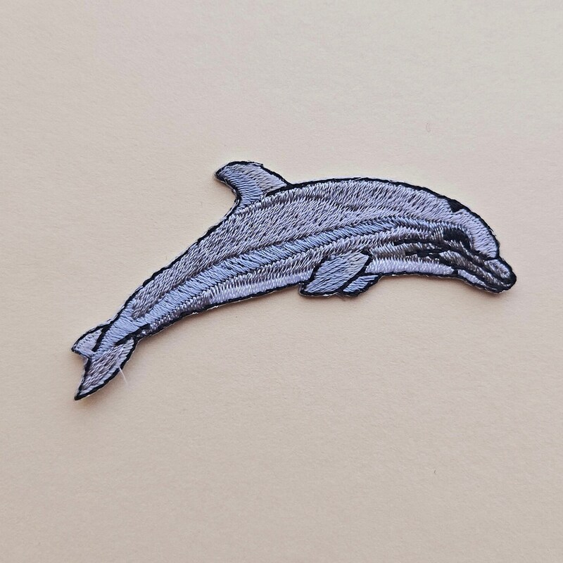 Dolphin Applique - Etsy