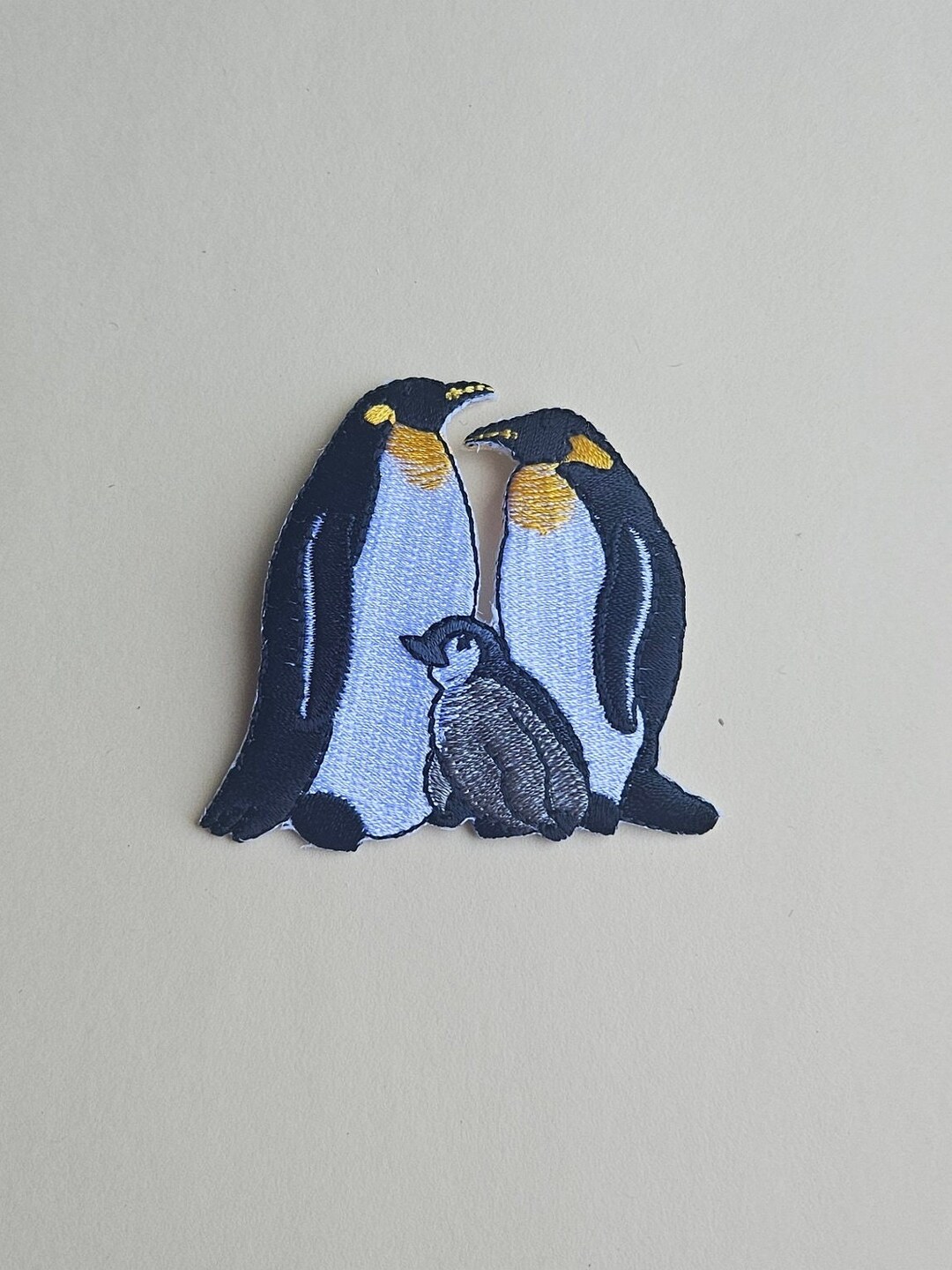 Penguin Patch - Penguin Family - Iron on Patch - Embroidered Patch ...