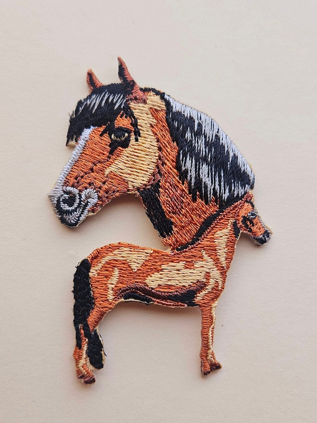 Arabian Horse Patch - Iron on Patch - Embroidered Patch - Applique - Etsy