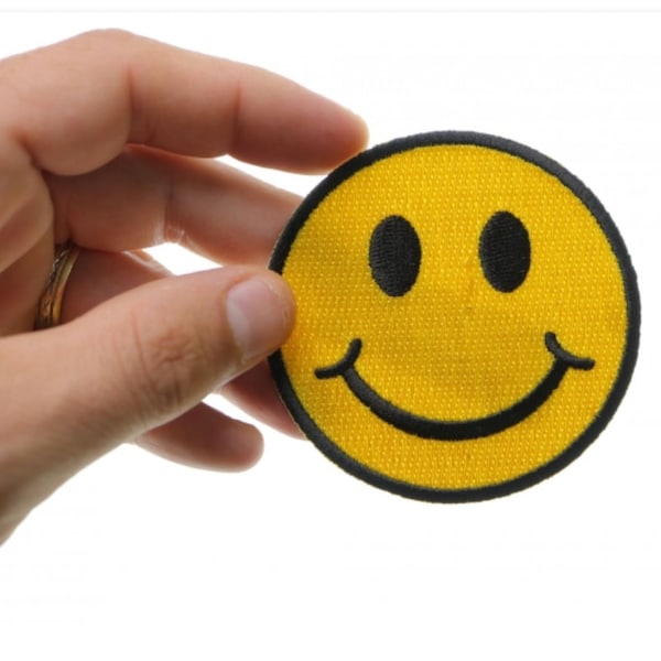 Smiley Face Patch - Etsy