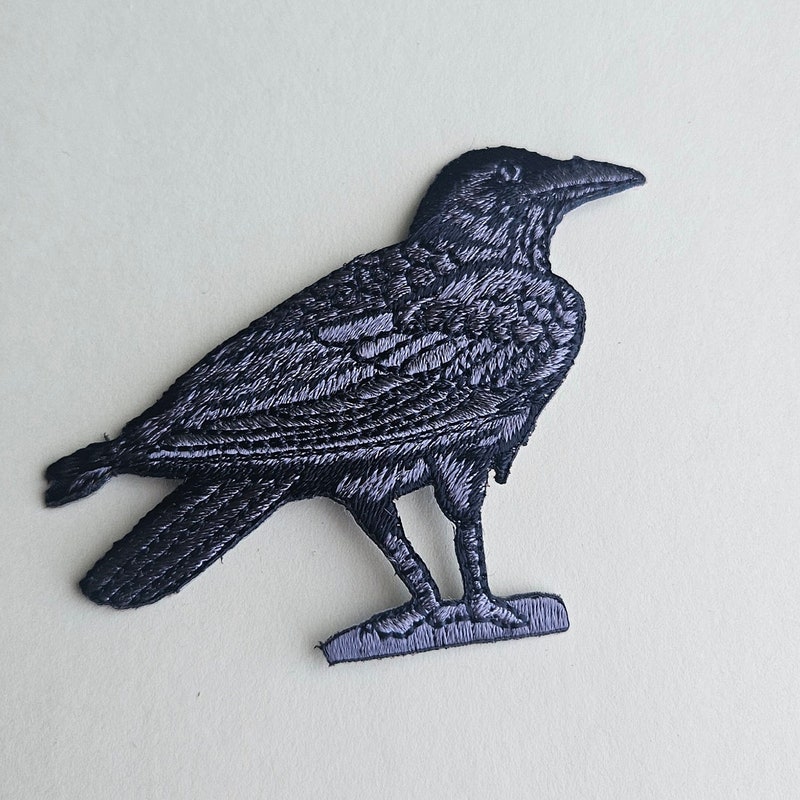 Crow Applique - Etsy