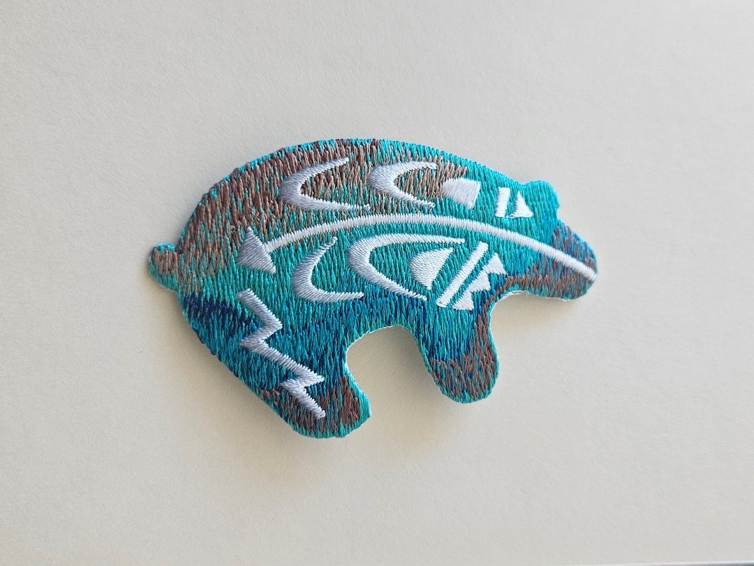 Southwest Bear Patch - Iron on Patch - Embroidered Patch - Applique ...