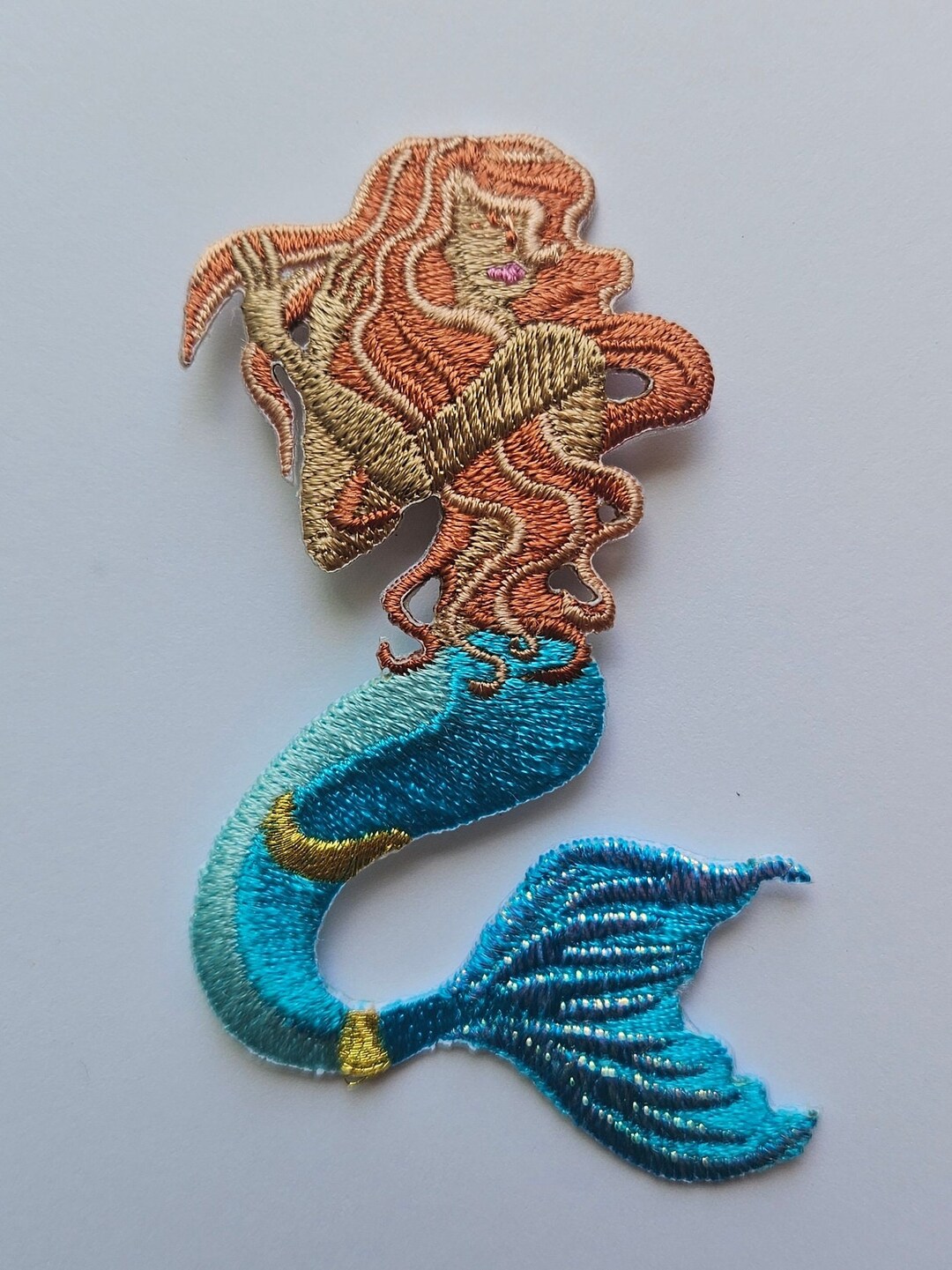 Mermaid Patch - Iron on Patch - Embroidered Patch - Applique - Etsy