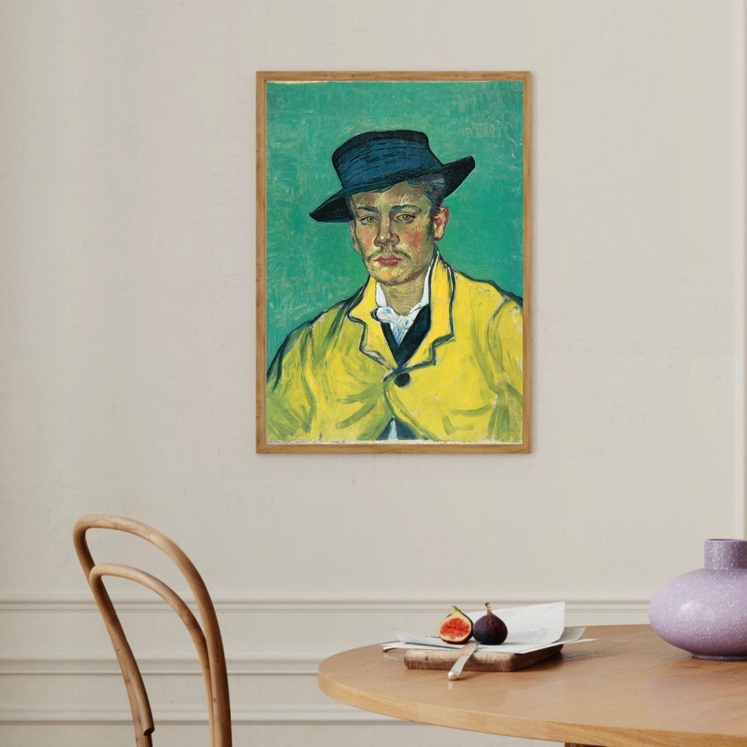 Portrait of Armand Roulin by Van Gogh Print -masterpiece Reproduction ...
