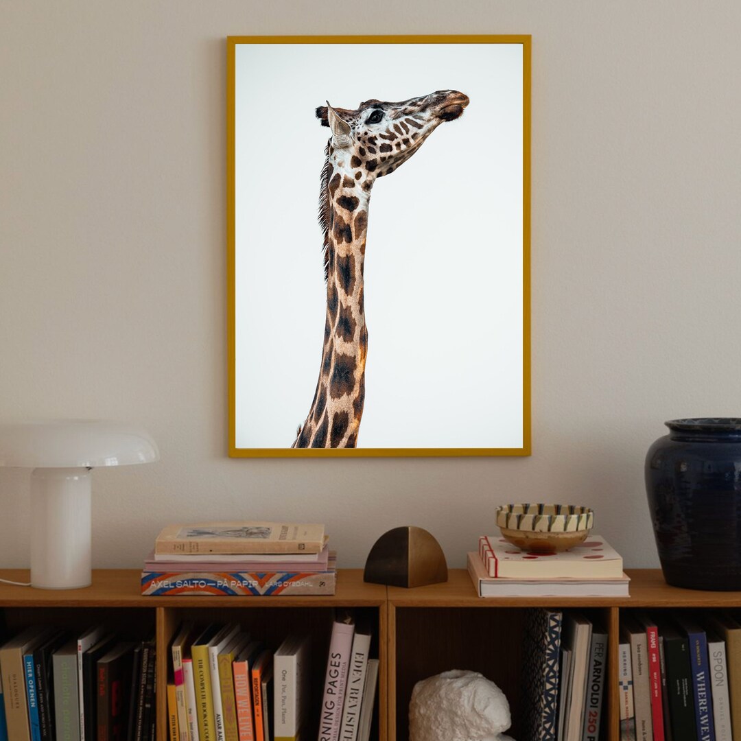 Giraffe Photography Print - African Safari Wildlife Art - Etsy