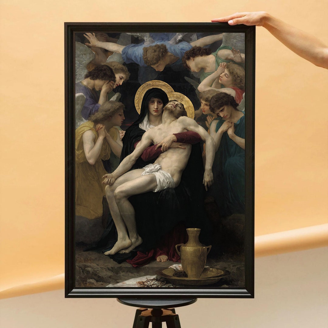 Pieta (1876) William-adolphe Bouguereau Art Print| Classical ...