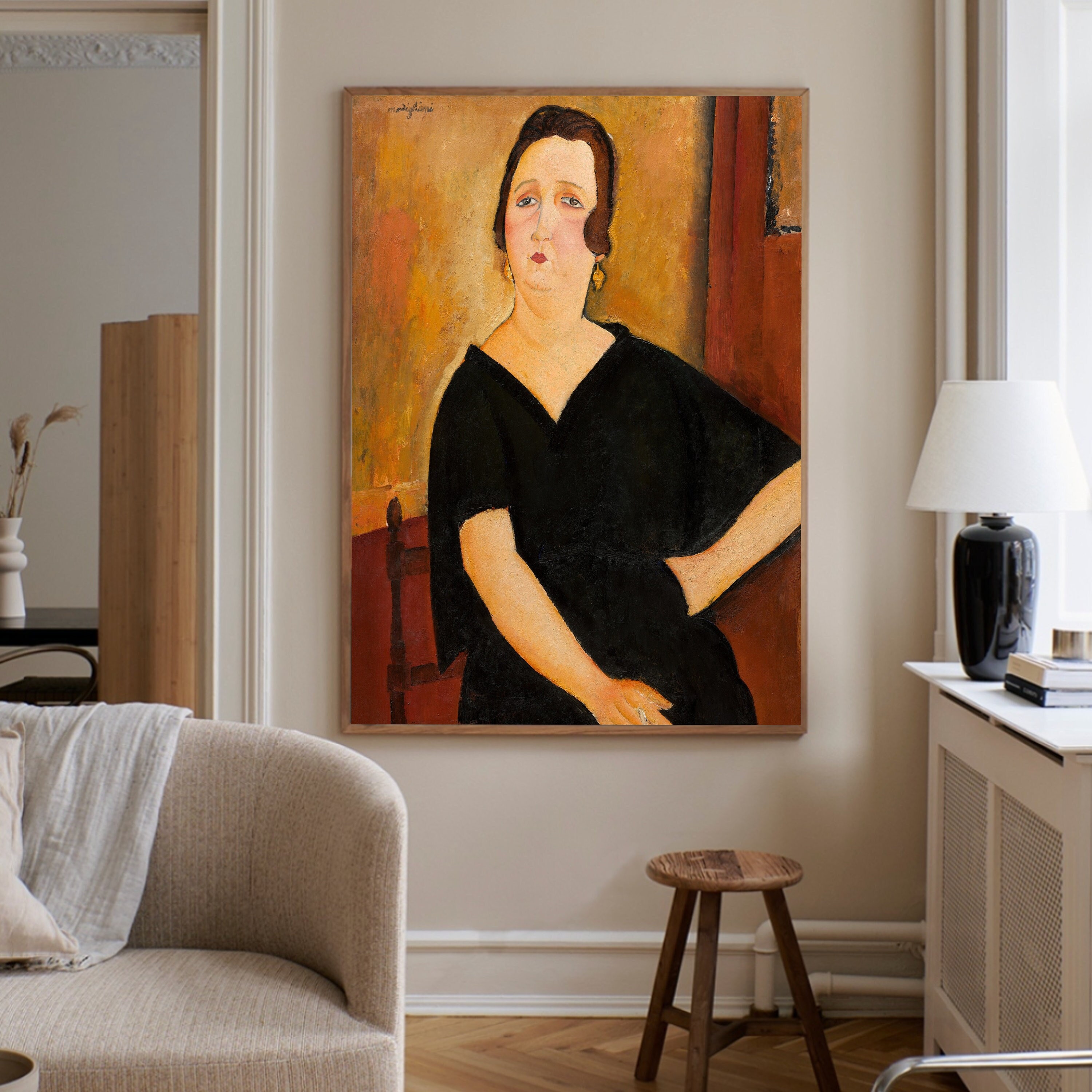 Madame Amedee by Amedeo Modigliani Print, Timeless Elegance Wall Decor ...