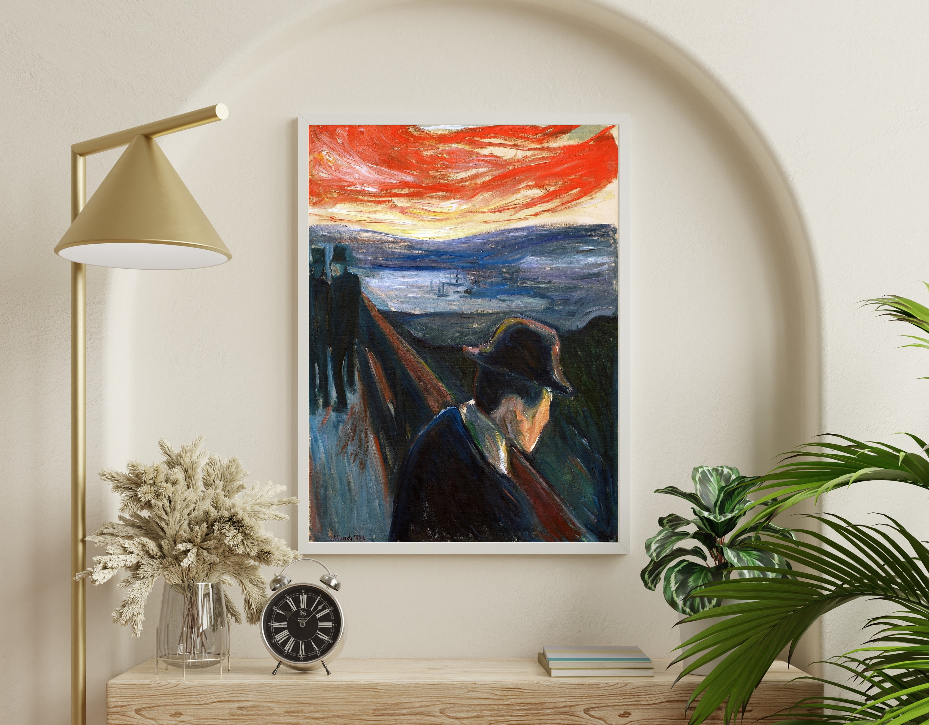 Edvard Munch's Despair, Edvard Munch Print, Classic Art Print, 19th Century Art, Classical Home ...
