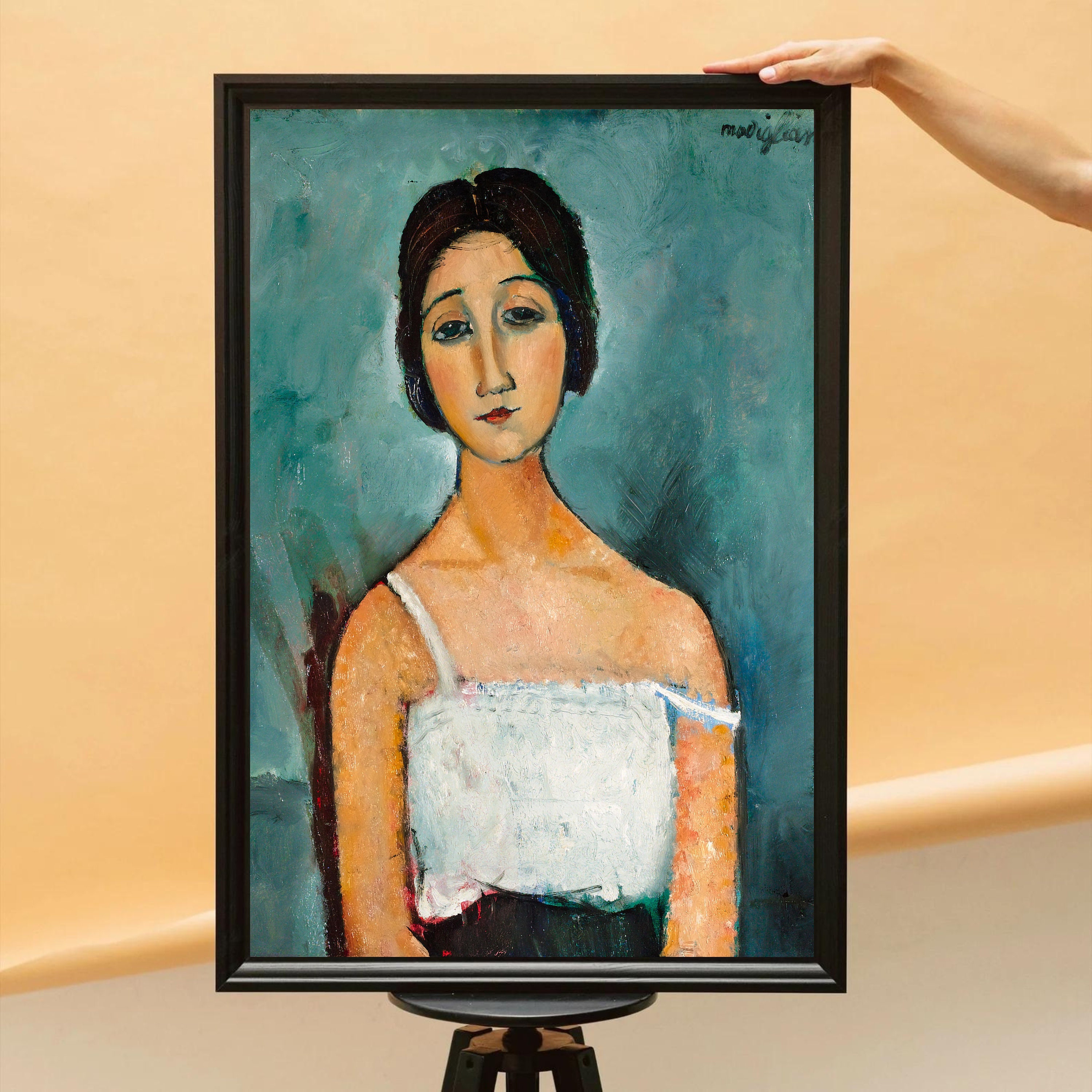 Christina by Amedeo Modigliani Print, Timeless Elegance Wall Decor ...