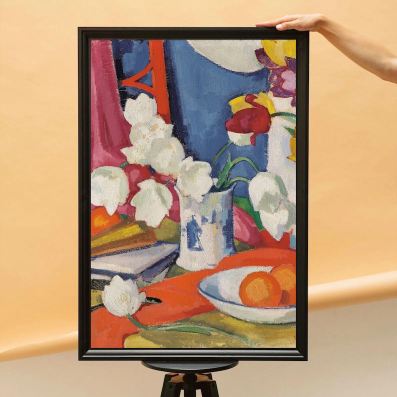 Samuel John Peploe's Still Life With Tulips and Oranges – Classic ...