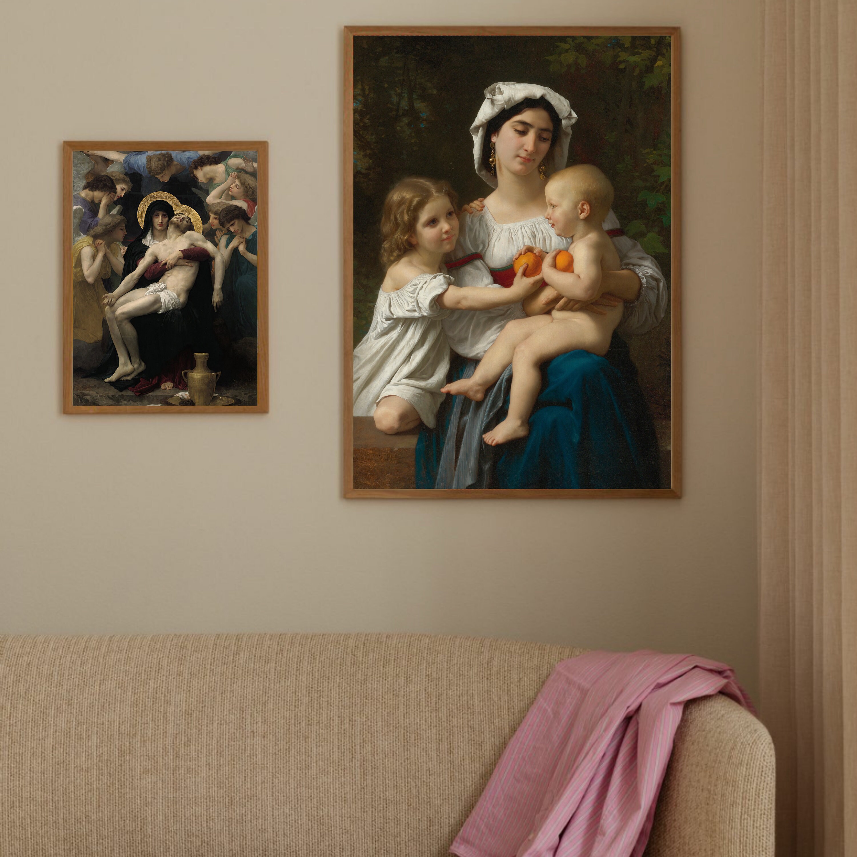 Pieta (1876) William-adolphe Bouguereau Art Print| Classical ...